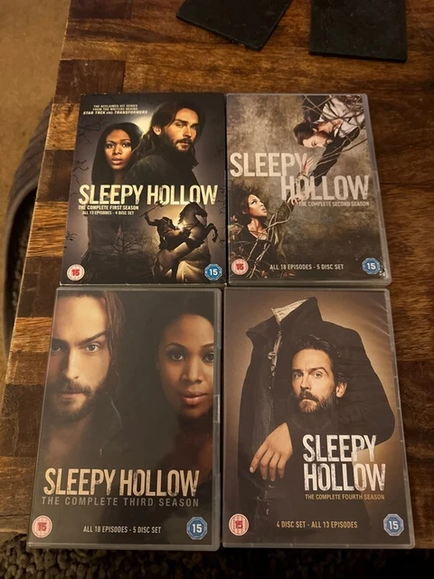SLEEPY HOLLOW COMPLETE Series - Seasons 1-4 DVD Bundle - UK Region 2 £ ...