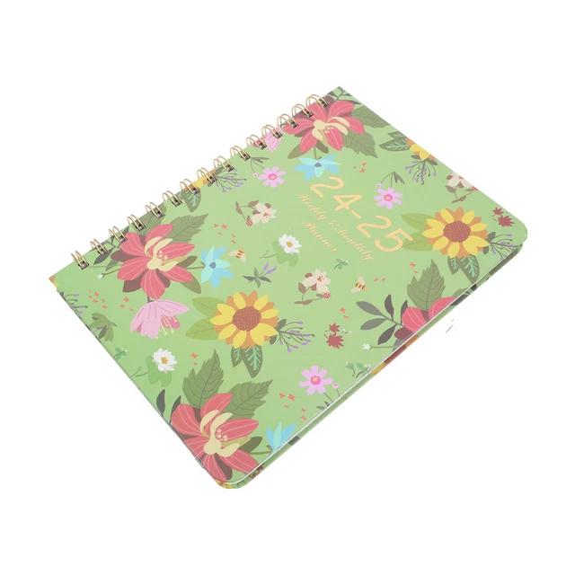 2024 -2025 NOTEBOOK 2024-2025 Schedule Writing Notepad Planner £13.85 ...
