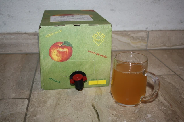 APFELSAFT NATURTRÜB 100% Direktsaft Bag In Box, 4 x 5 Liter Ernte 2025 ...