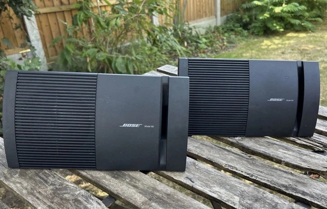 BOSE MODEL 100 Speakers Surround Acoustimass Bookshelf Form-Factor ...