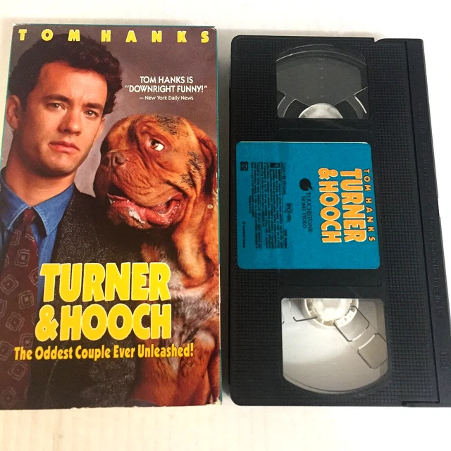 TURNER & HOOCH Tom Hanks VHS tape Ships Same Day With Tracking £8.50 ...