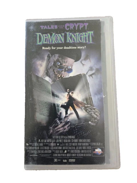 TALES FROM THE Crypt "DEMON KNIGHT" VHS Classic Horror, Thriller, 1995 ...