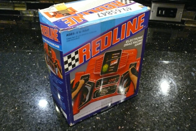 KENNER REDLINE DRAG Race Vintage Electronic Handheld video game SEALED ...