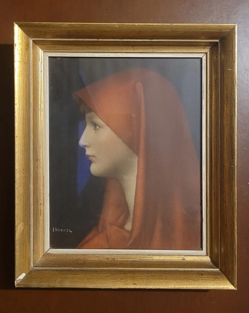 VERY BEAUTIFUL REPRODUCTION de Sainte Fabiola par Jean-Jacques Henner ...