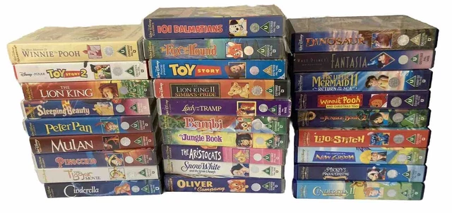WALT DISNEY CLASSICS VHS PAL Video Tape Bundle X 28. £14.00 - PicClick UK