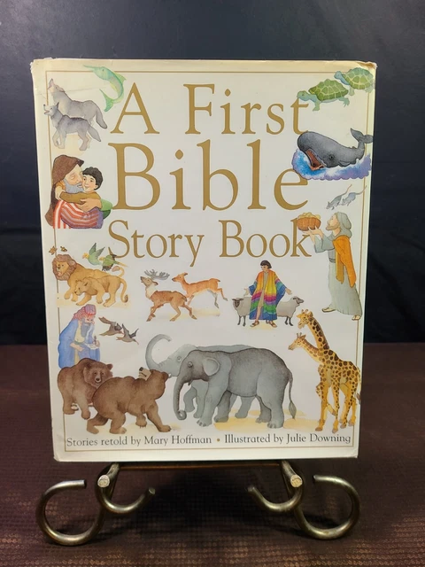 A FIRST BIBLE Story Book (Stories Retold by Mary Hoffman 1997 Hardcover ...