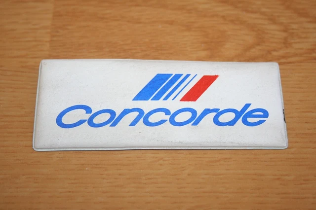 BADGE CONCORDE OFFICIEL Vintage Broche Aviation Collection Publicité ...