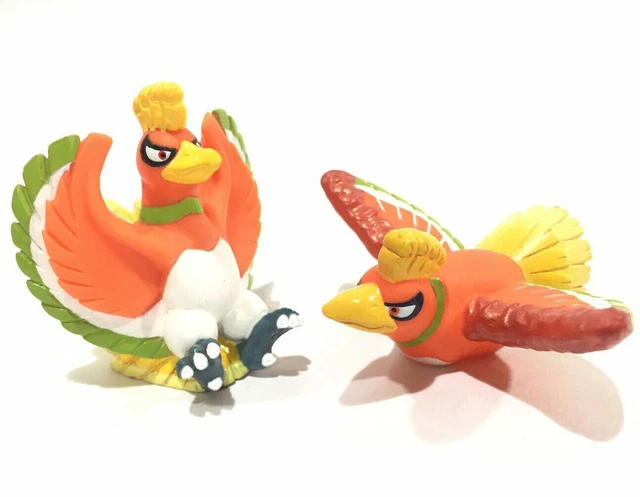 JAPAN NINTENDO BANDAI Pokemon Cute Ho-oh Finger Puppet Action Figure ...