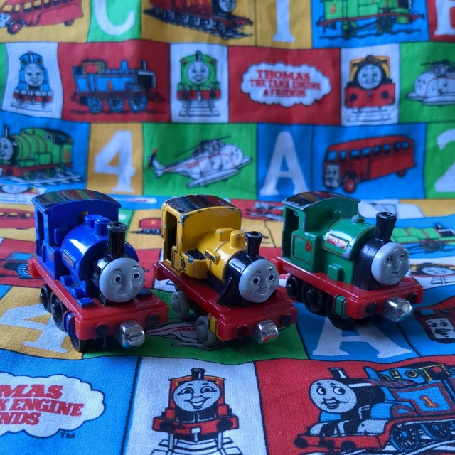 THOMAS THE TANK Engine Take N Play Duncan Peter Sam & Sir Handle 2002 ...