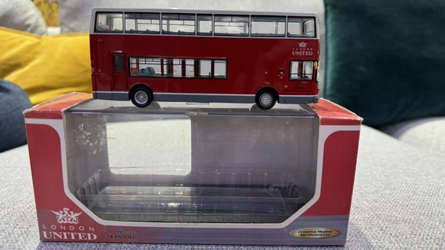 LONDON UNITED TRANSDEV Cmnl Dennis Trident Alx400 Bus Model Ukbus1017 ...