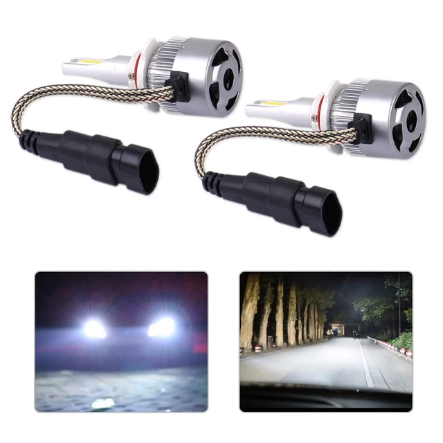 9005 LED 36W 6000K Combo Headlight Bulbs Car High Low Beam Lamp 3800LM ...
