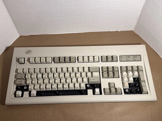 VINTAGE IBM MODEL M Keyboard (Missing Multiple Key Caps - No Cable) for Parts $70.18 - PicClick CA