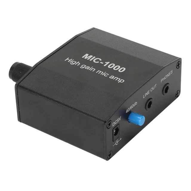 HEADPHONE AMPLIFIER MINI 1000X ALC Automatic Level Control Stereo Home ... HEADPHONE AMPLIFIER MINI 1000X ALC Automatic Level Control Stereo Home ...
