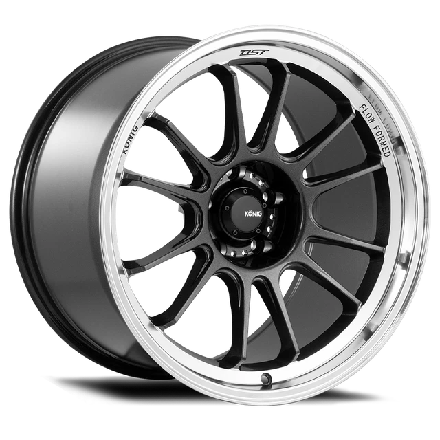 17X9 +45 KONIG Hypergram 4x100 Metallic Carbon Wheels (Set of 4) EUR 1. ...
