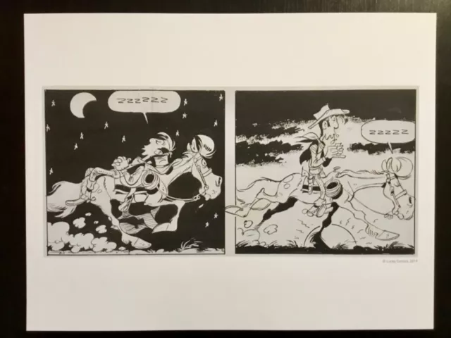 EX LIBRIS / dessin / illustration LUCKY LUKE par Morris (BD) EUR 9,99 ...