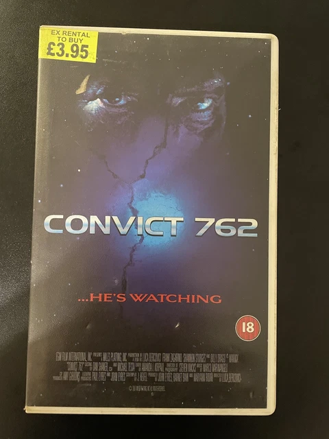 CONVICT 762 (VHS) 1997 Big Box, Shannon Sturges, Michole White Rare ...