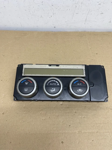 NISSAN NAVARA D40 05-10 Heater Climate Control Panel 27500Eb56C £18.00 ...