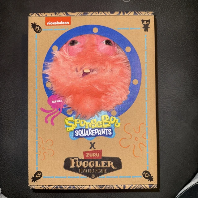 FUGGLER PATRICK STAR Funny Ugly Monster Plush Toy #104 - Spongebob ...