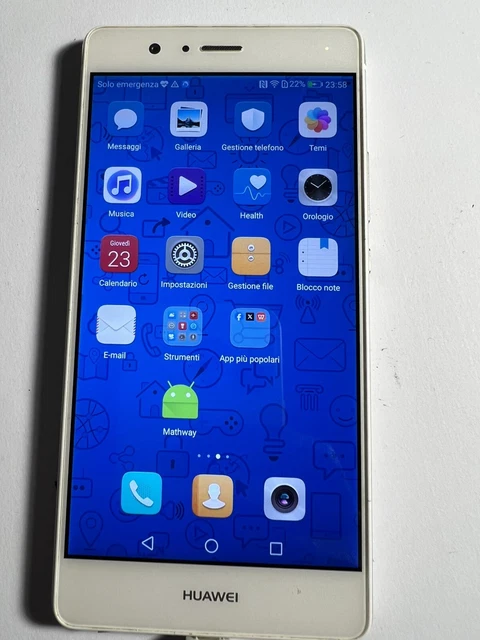 HUAWEI P9 LITE VNS-L31 Blanc Unlocked 16GB 5.2 " 13MP 3GB RAM Android ...