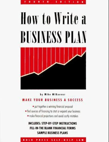 how-to-write-a-business-plan-4th-ed-mckeever-mike-9780873371841