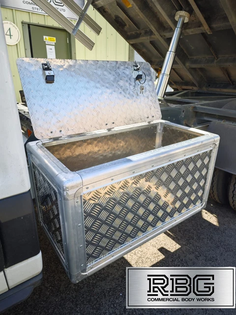 FORD TRANSIT TOOLBOX Aluminium Lockable Trucks Tippers Skips & More ...