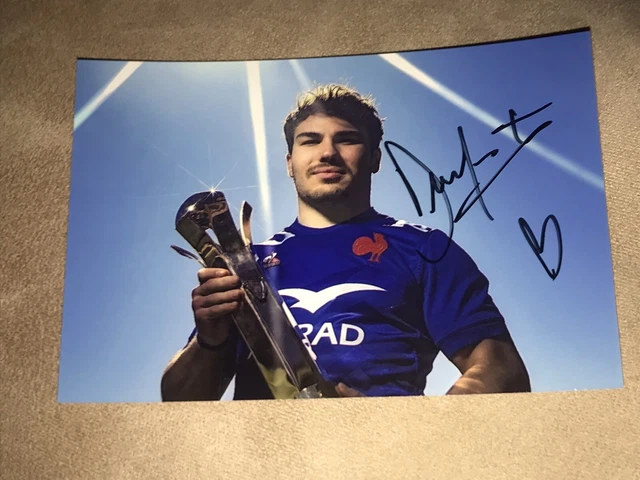 ANTOINE DUPONT RUGBY Autograph Signed Photo £10.39 - PicClick UK