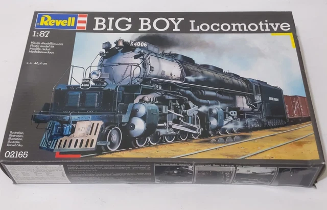 REVELL 02165 BIG Boy Locomotive 1:87 Model Train Kit - New Unopened Box ...