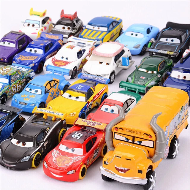 DISNEY PIXAR CARS 3 2 Lightning McQueen Jackson Storm Ramirez Mater ...