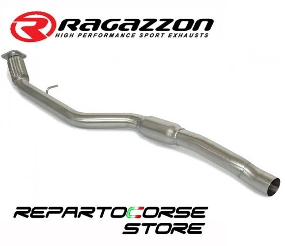 RAGAZZON TUYAU CENTRALE Avec Silencieux -stelvio 949 2.0 Turbo Q4 250cv ...