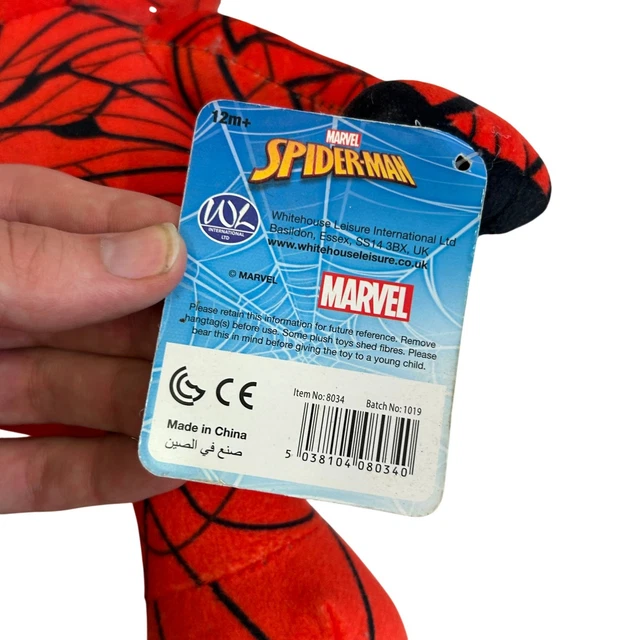 MARVEL SPIDER-MAN CARNAGE Plush Toy Red Black Character Plush Doll 13 ...