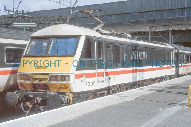 UK RAILWAY PHOTOGRAPH Of Class 90 90015. Rm90-253 £1.70 - PicClick UK