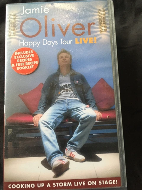 JAMIE OLIVER - Happy Days Tour LIVE! (VHS, 2001, Video £0.99 - PicClick UK