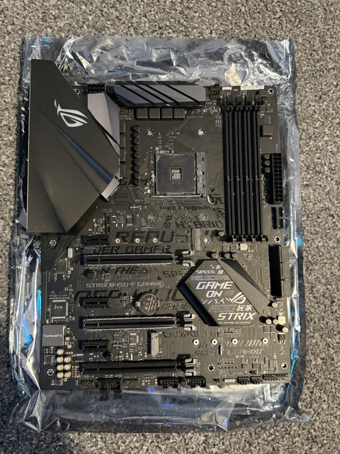 ROG STRIX B450-F Gaming Motherboard AM4 £55.82 - PicClick UK