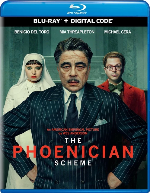THE PHOENICIAN SCHEME (Blu-ray + Digital Code, 2025) New Release $29.23 ...