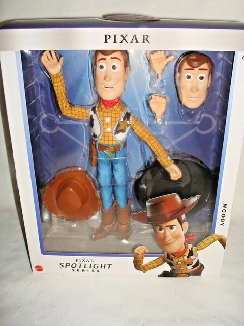 MATTEL CREATIONS DISNEY Pixar Spotlight Woody Figure In Hand New In ...