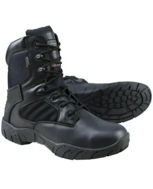 MENS ARMY COMBAT Military Tactical Pro Boot Hiking Black Desert Camo ...