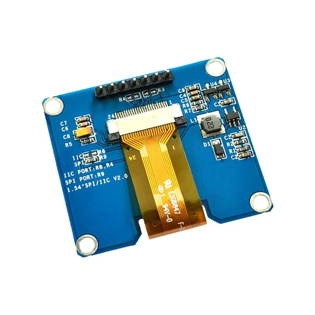 HIGH RESOLUTION 154 Inch OLED Display Module with Flexible SPI/IIC ...