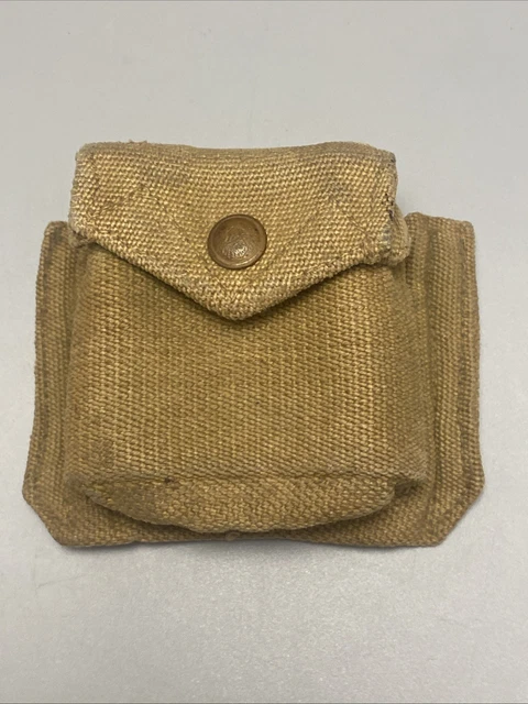 WW2 BRITISH OFFICER Revolver Ammo Pouch 1940 Dated £22.56 - PicClick UK