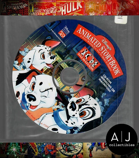 DISNEY'S 101 DALMATIONS Animated Storybook (PC, 2002) Windows or Mac ...