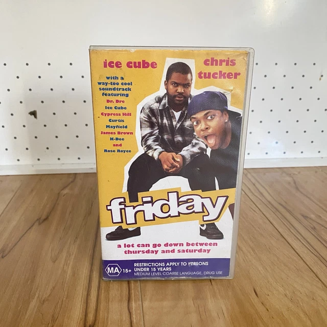 FRIDAY ICE CUBE Chris Tucker VHS Tape 1995 £10.55 - PicClick UK