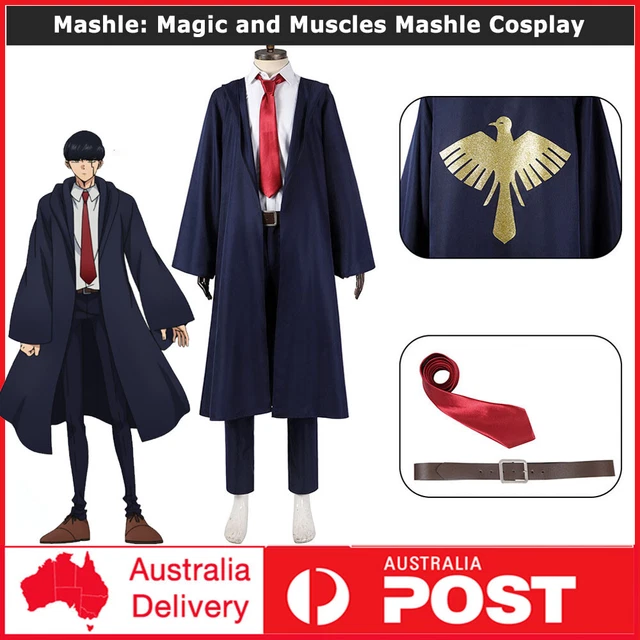 MASHLE: MAGIC AND Muscles Mashle Cosplay Costume Cloak Halloween ...