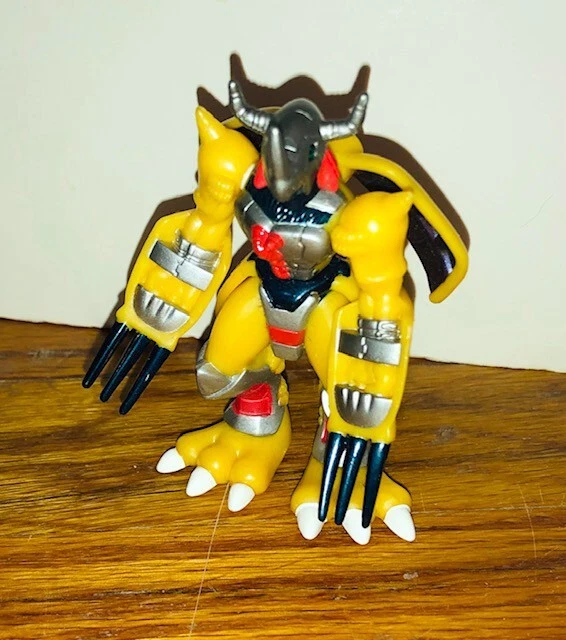 RARE VINTAGE HT Bandai WarGreymon Digimon Digital Monsters 2,5" Mini ...
