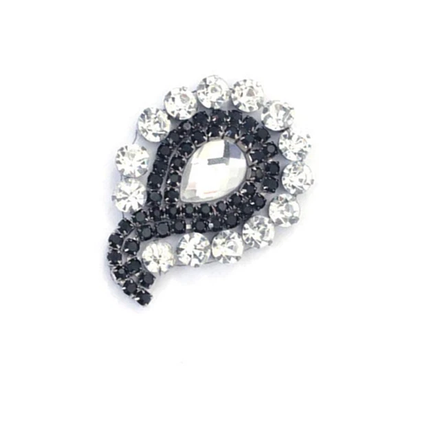 STRASS MOTIF À Repasser 45x32mm Applique pour Mariage Fête Mariage Robe ...