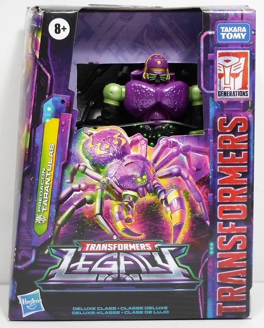 HASBRO TRANSFORMERS GENERATIONS Legacy Predacon Tarantulas Deluxe ...