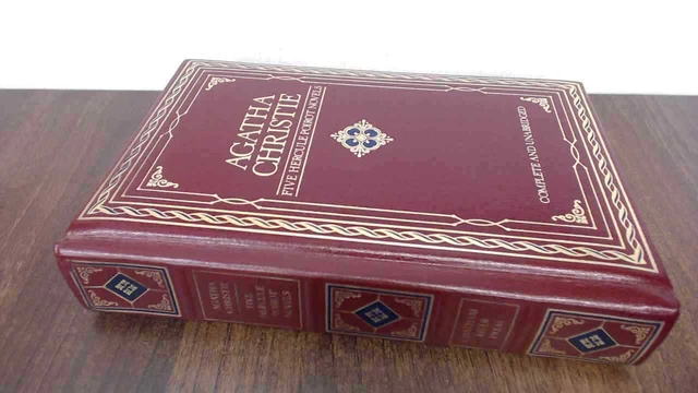 FIVE COMPLETE HERCULE Poirot Novels, Christie, Agatha, Random Hou £14. ...