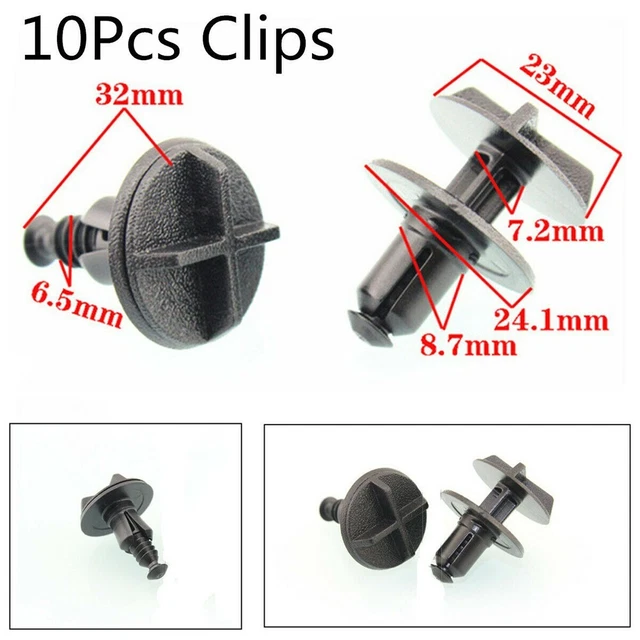 REPLACEMENT PLASTIC FASTENERS Trim Clips for Land Rover (10Pcs) £7.46 ...