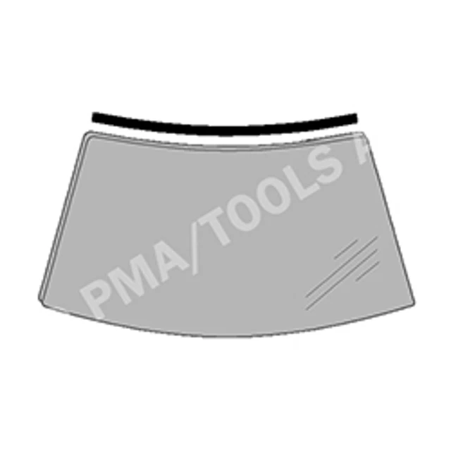 ZIER-/SCHUTZLEISTE FRONTSCHEIBE PMA 524318131 für VW GOLF 3 1H1 Variant ...
