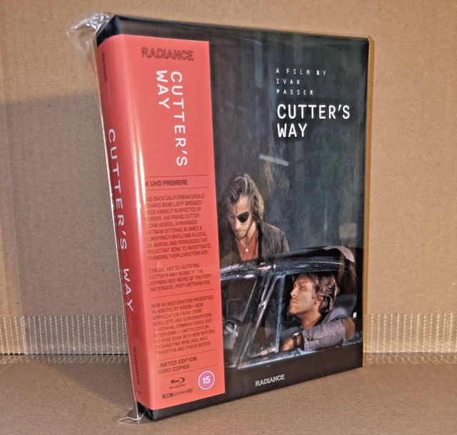 CUTTERS WAY (1981) LIMITED EDITION - 4K UHD+BLU-RAY+80 Pg BOOK in ...