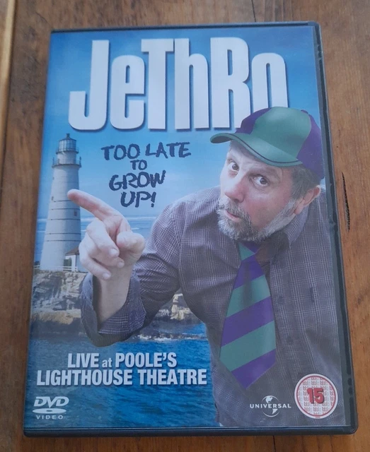 JETHRO: TOO LATE to Grow Up DVD (2009) NEW EUR 5,31 - PicClick IT