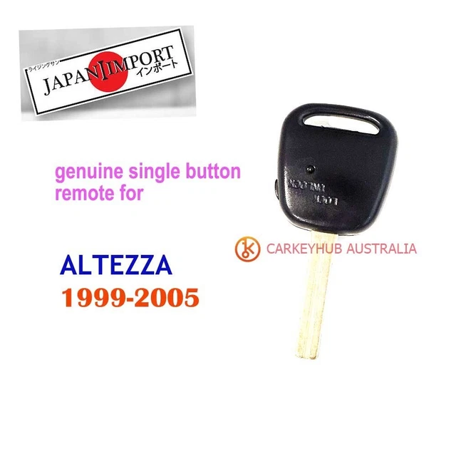 FOR TOYOTA ALTEZZA genuine remote key with badge GITA GXE1 JCE1 SXE10 ...